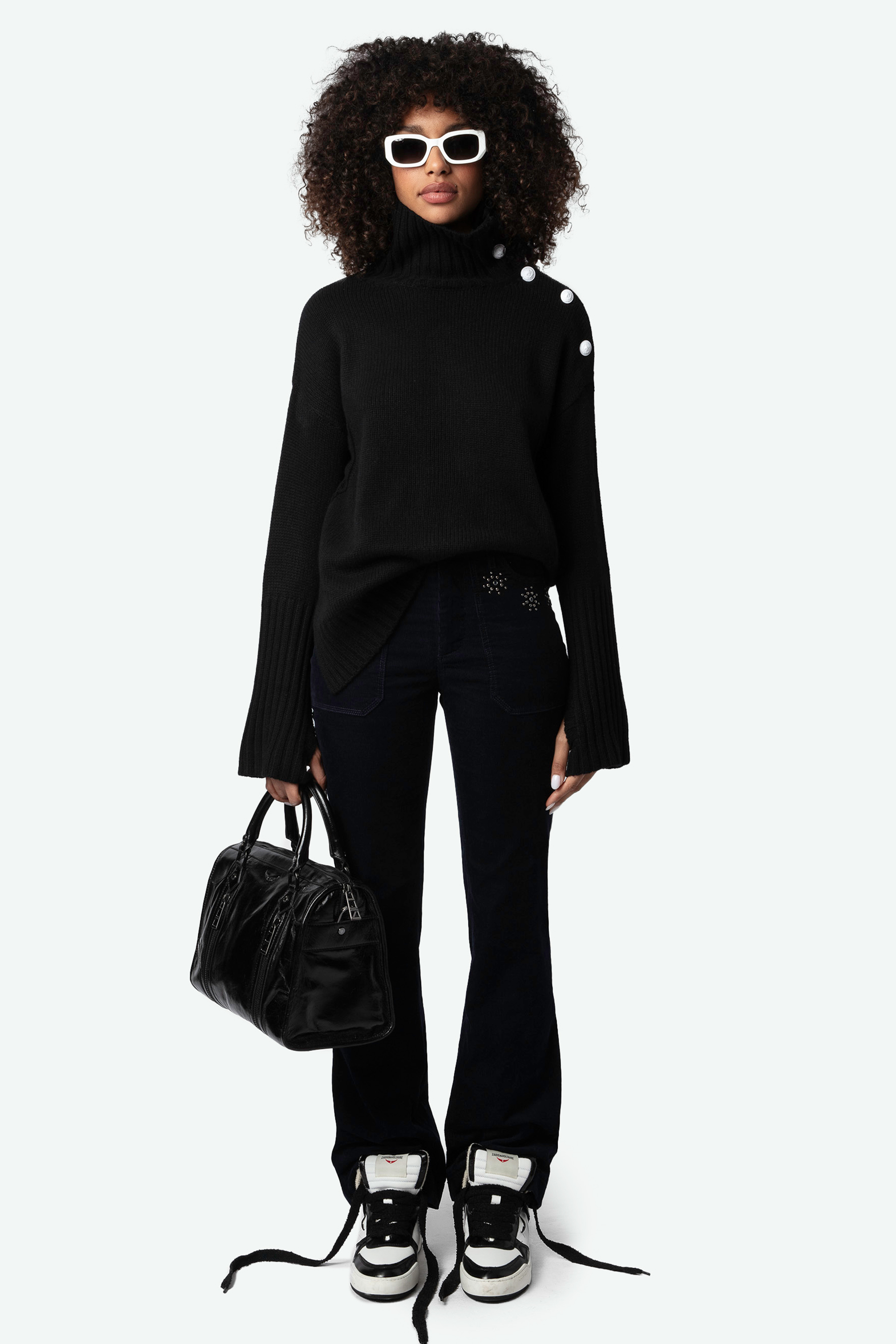 Pista Corduroy Studs Pants | DUKO MALL
