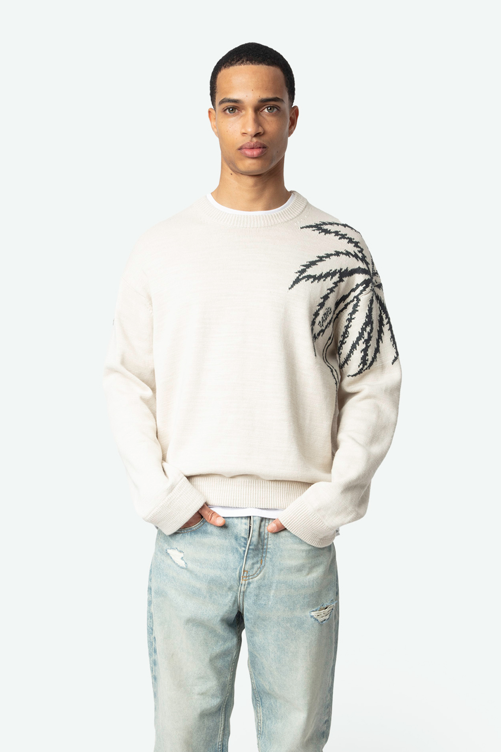 Marko Palm Tree Sweater | DUKO MALL