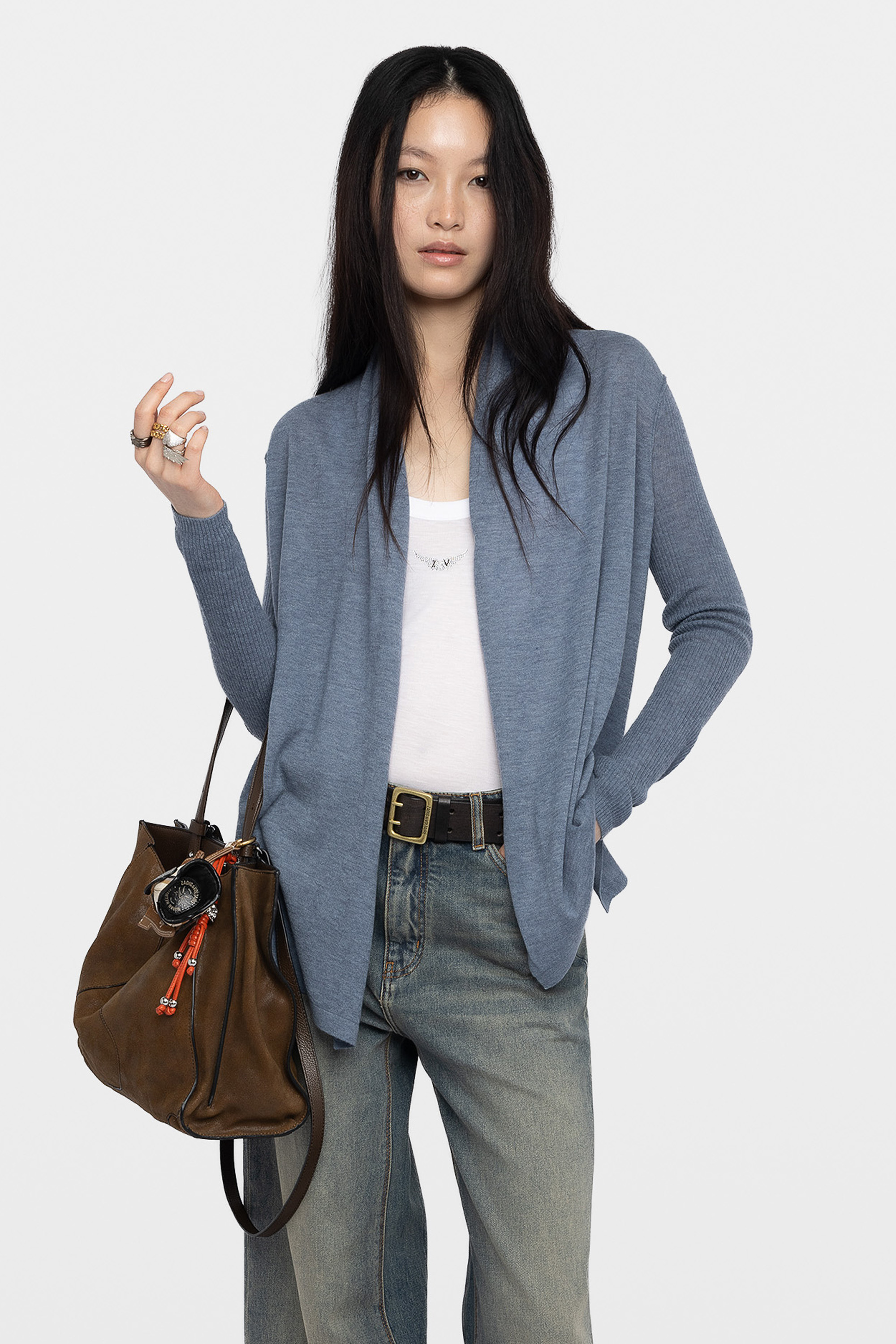 ZADIG&VOLTAIRE | Robyn Strass Cashmere Cardigan | DUKO MALL